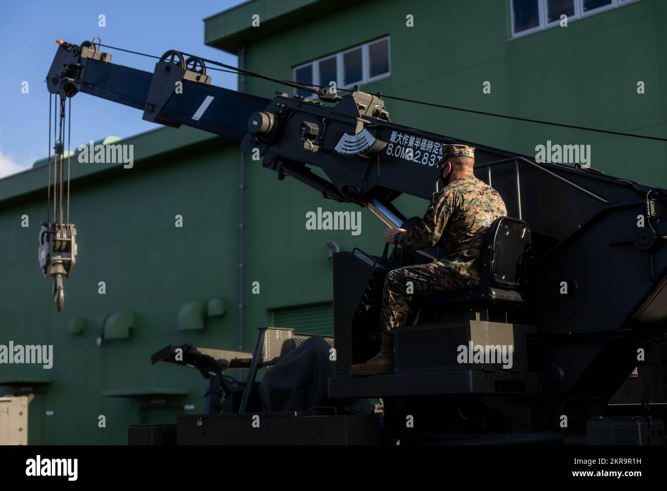 Battalion, 3d Marine Logistics Group, operates a Japan Ground Self ...