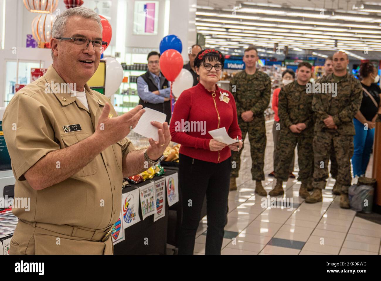 YOKOSUKA, Japan (Nov. 10, 2022) — Lt. Cmdr. Joseph Roach, a chaplain ...