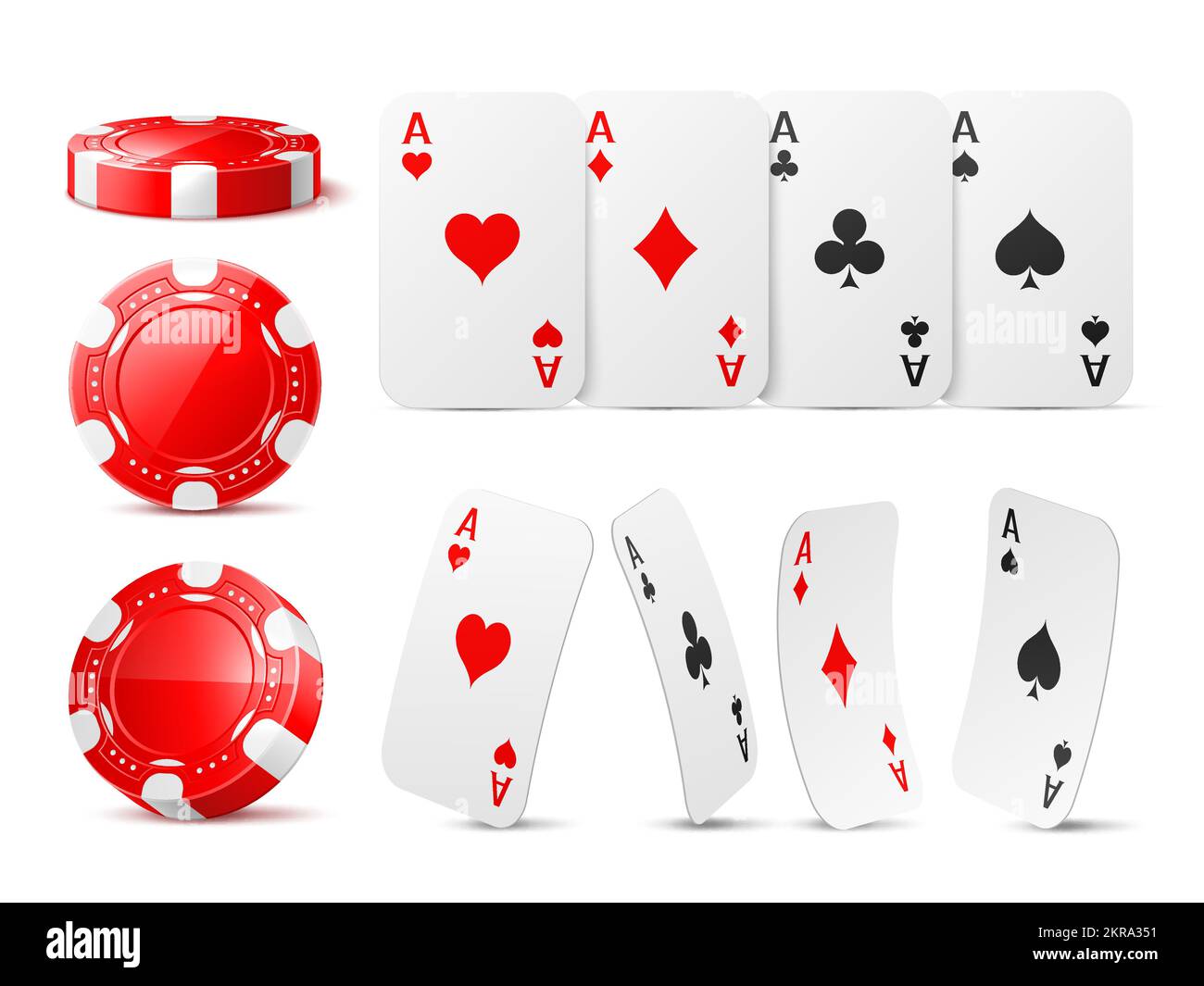 Viewing playing cards Stock Vector Images - Alamy