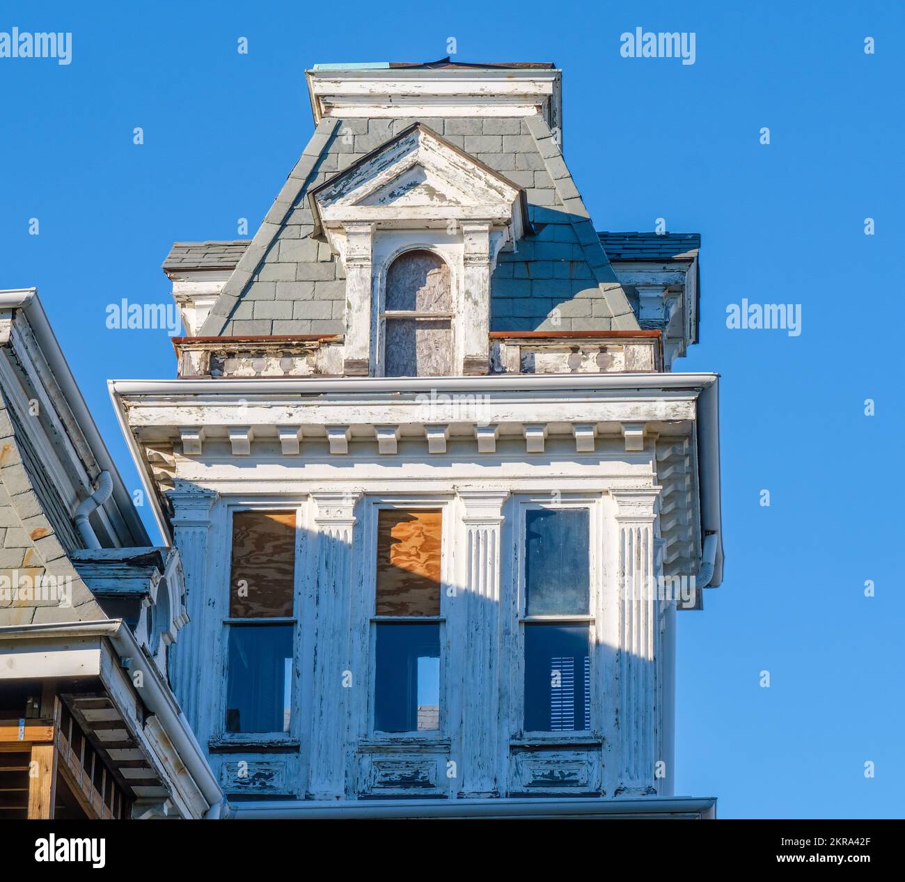 NEW ORLEANS, LA, USA - NOVEMBER 27, 2022: Tower section of the Historic ...