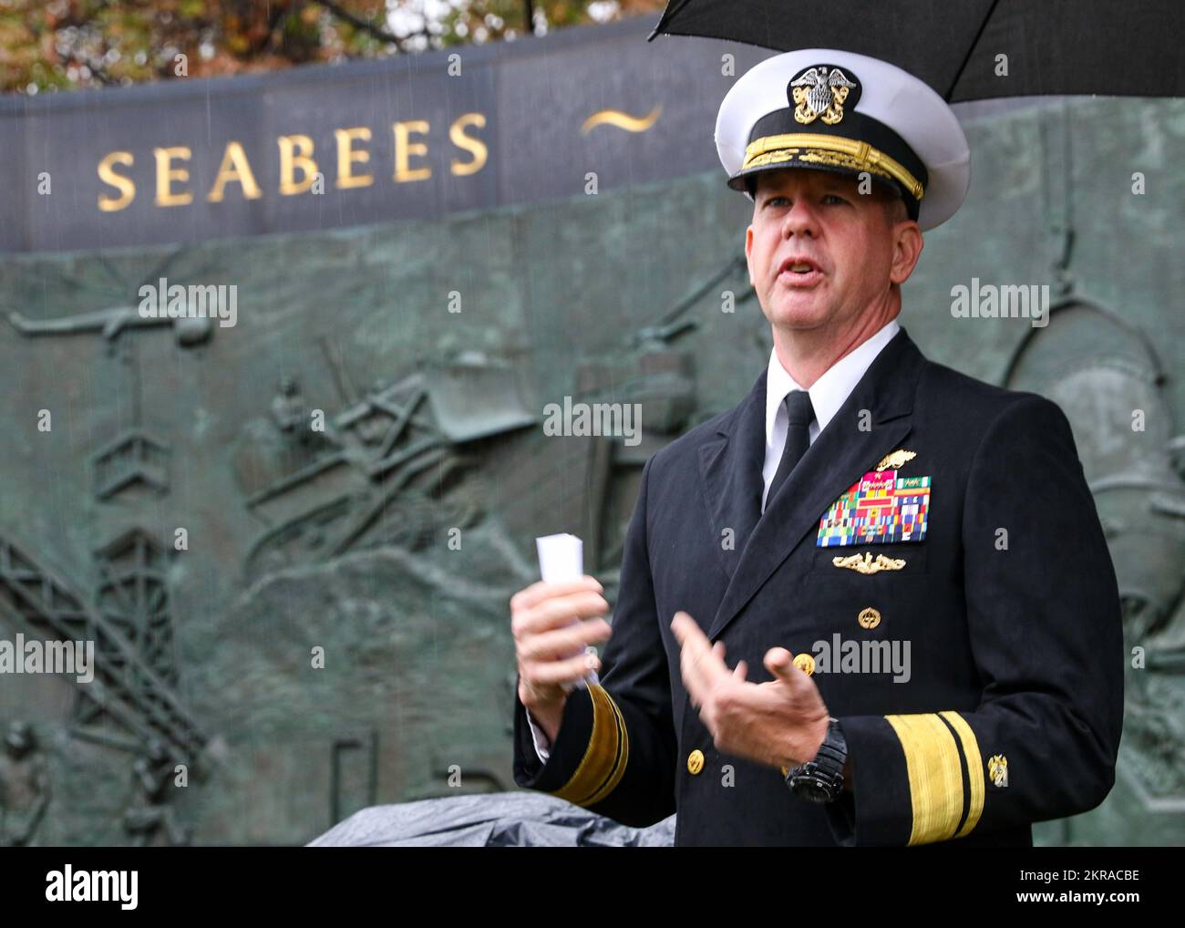 221111-N-LH273-1036 (Arlington, Va.) Rear Adm. Dean Vanderley, Commander, Naval Facilities ...
