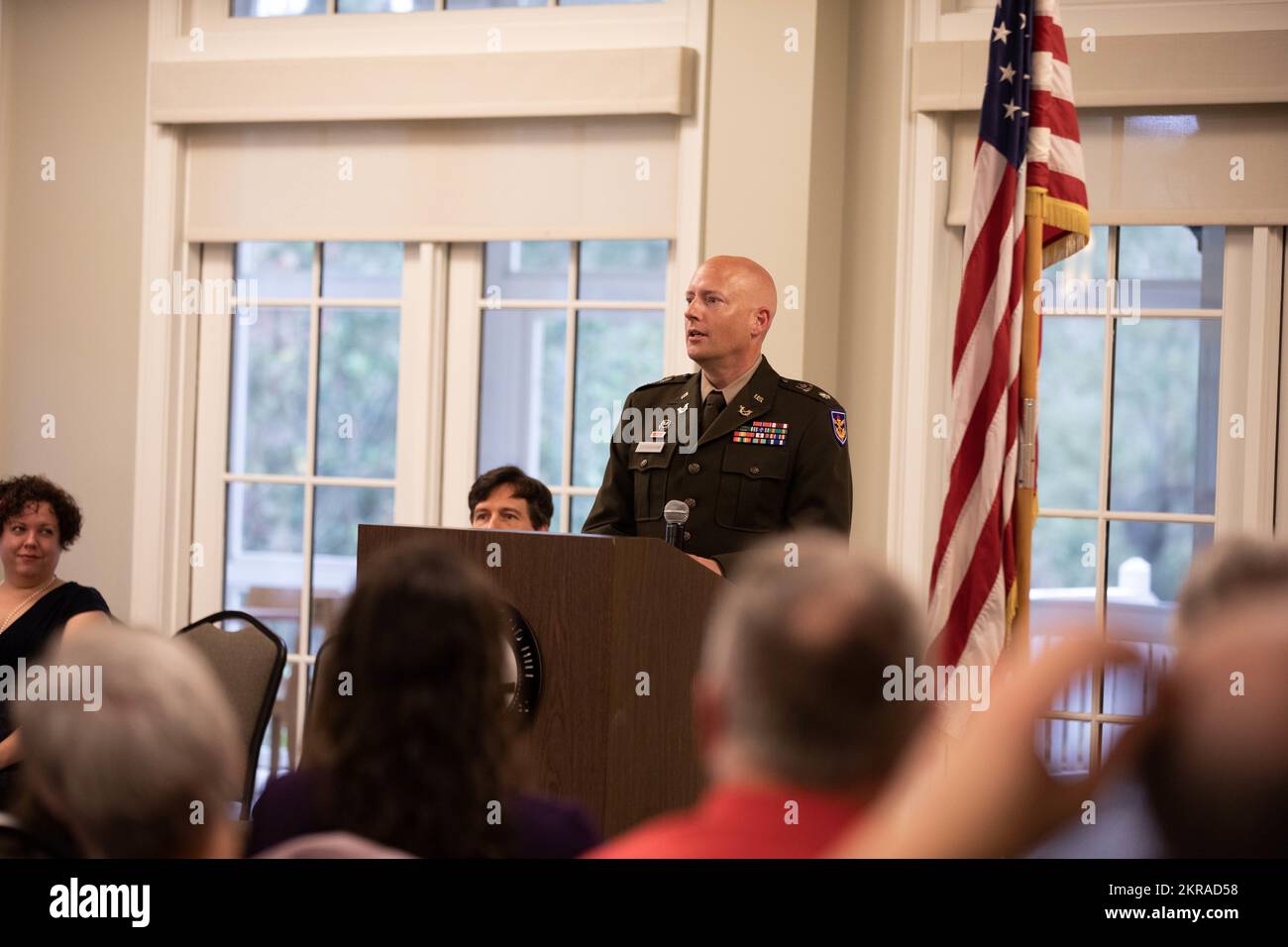 U.S. Army Lt. Col. Craig Scrogham, a Vice Chair for the Contract and ...