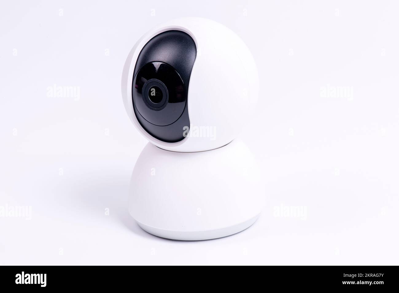 Wireless security camera isolated on white background. home security ...