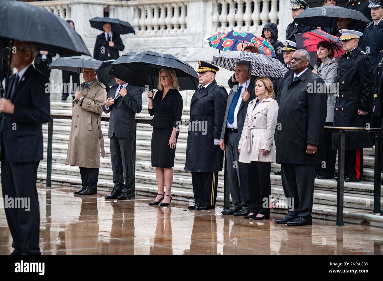 Secretary of the Army Christine Wormuth (third from left), 20th ...