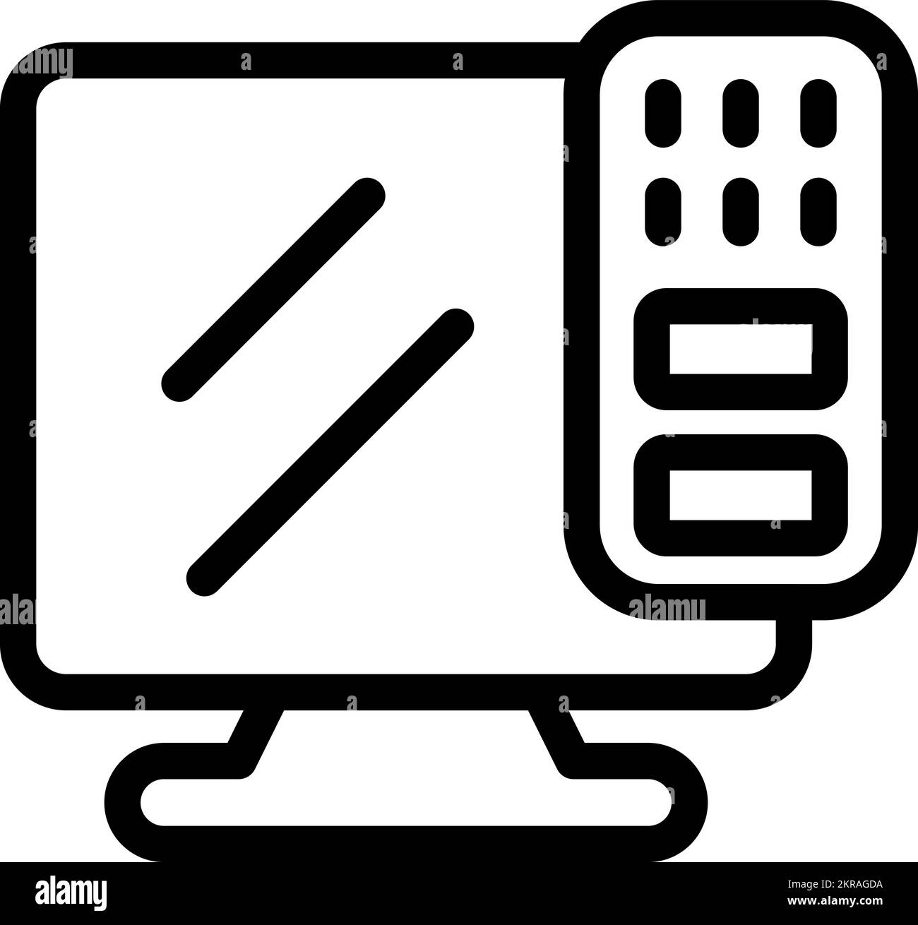 Smart screen controller Black and White Stock Photos & Images - Alamy