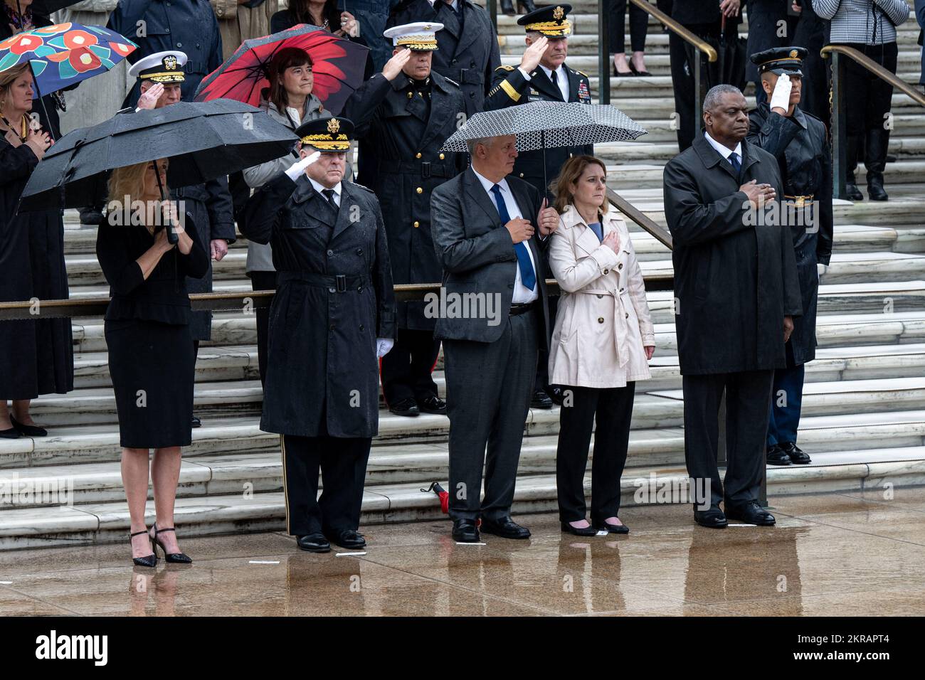 Secretary of the Army Christine E. Wormuth, Chairman of the Joint ...