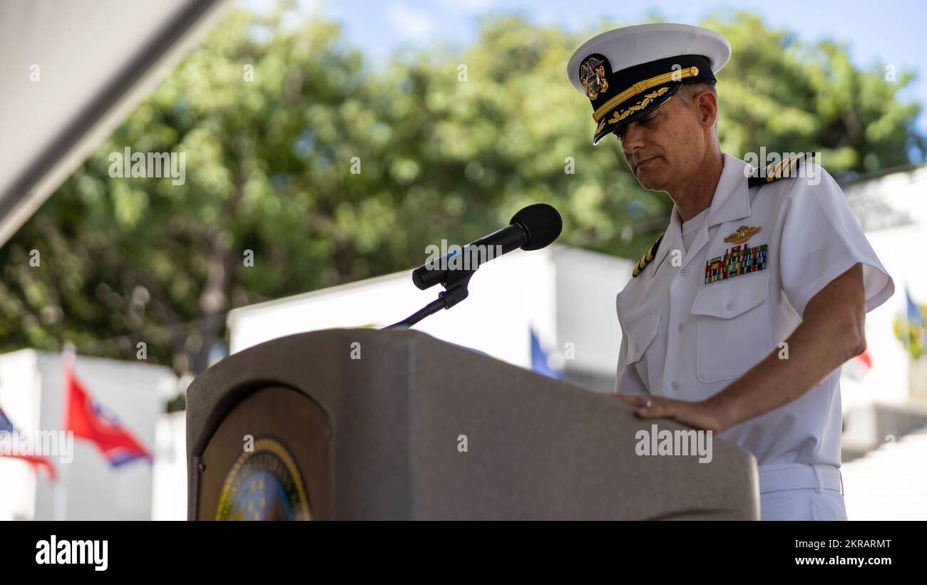 U.S. Navy Cmdr. Jeffrey Ross, deputy force chaplain, U.S. Marine Corps ...