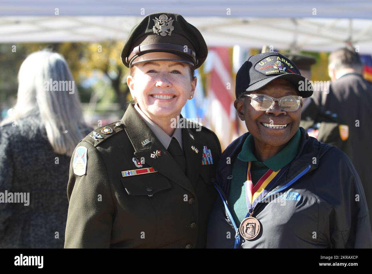 Col. Jennifer Colvin, NETCOM Chief of Staff and Sgt. 1st Class Lynnise ...