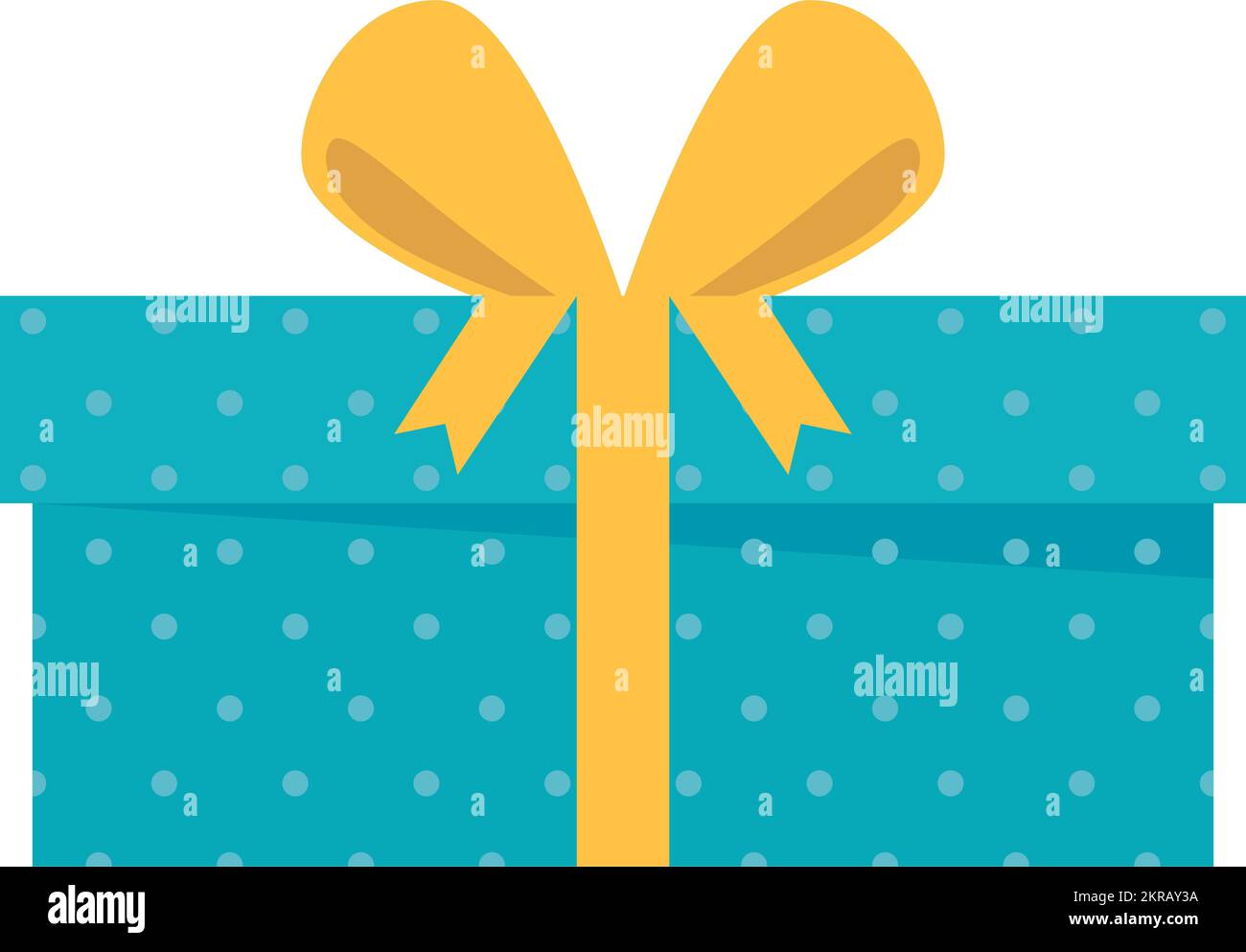 green dotted gift box icon Stock Vector Image & Art - Alamy