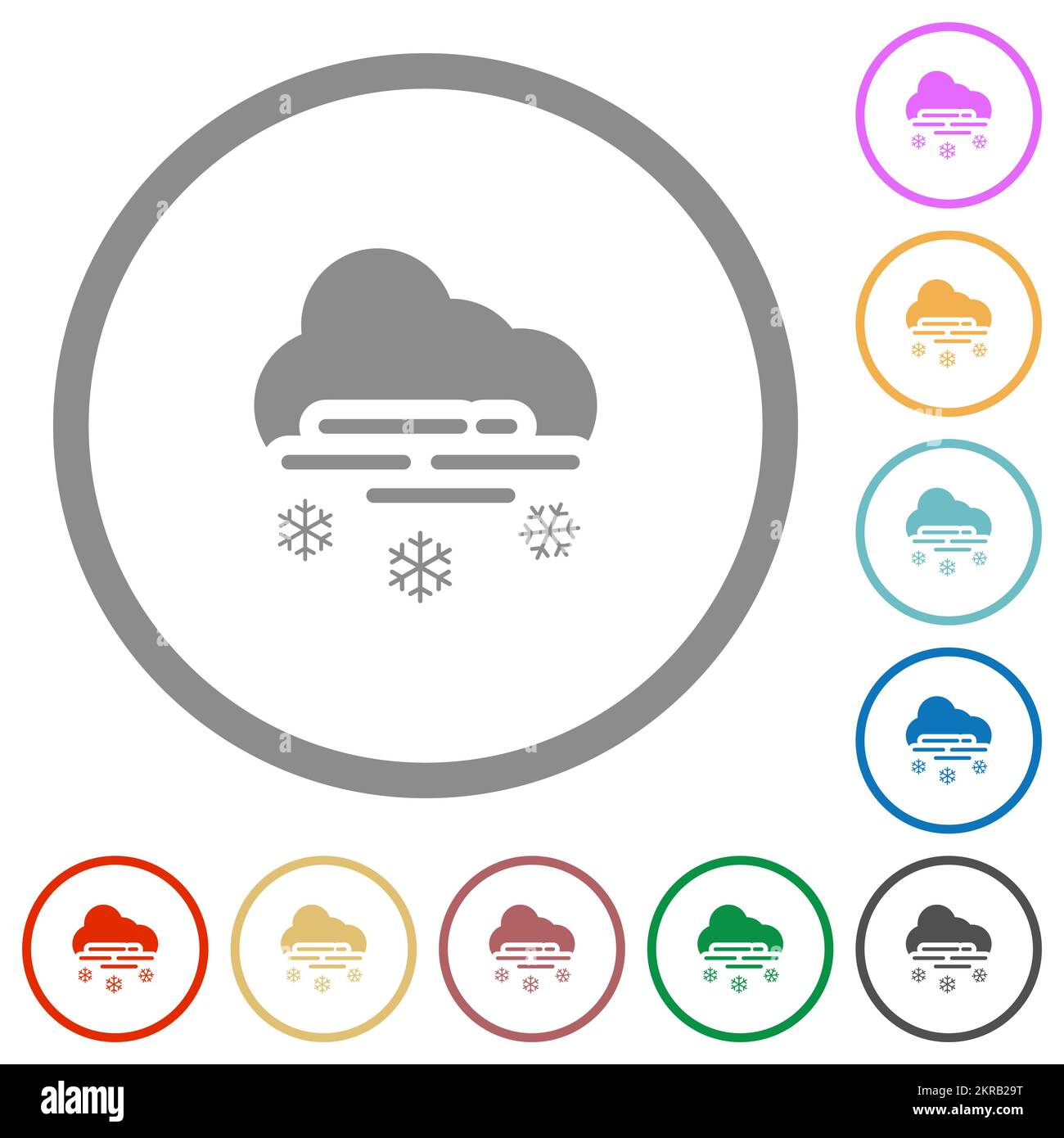 Cloudy and misty day Stock Vector Images - Alamy