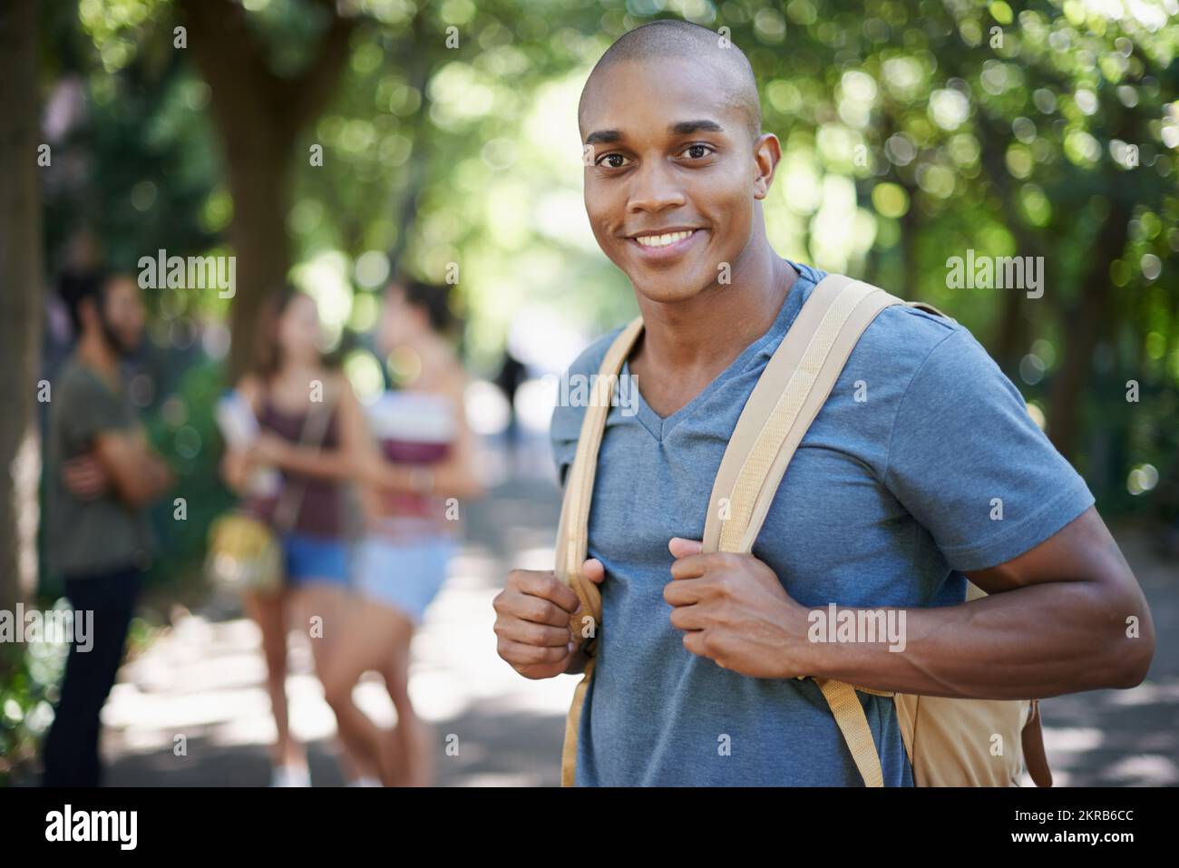He knows exactly where hes heading. Portrait of a handsome young man on ...
