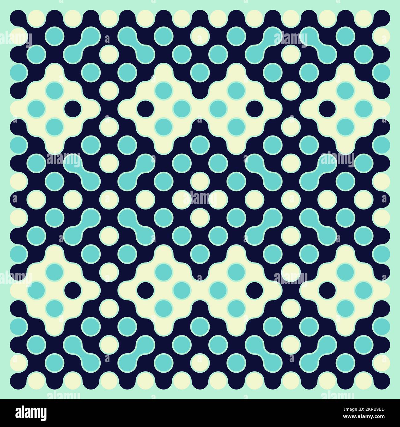 Random color rounded truchet tiling illustration Stock Vector Image ...