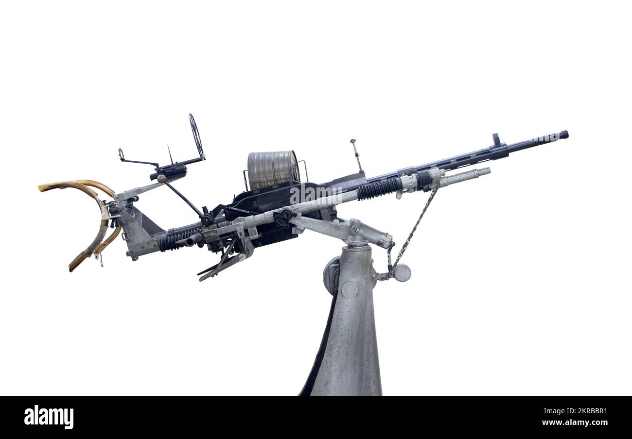 Antiaircraft machine gun hi-res stock photography and images - Alamy