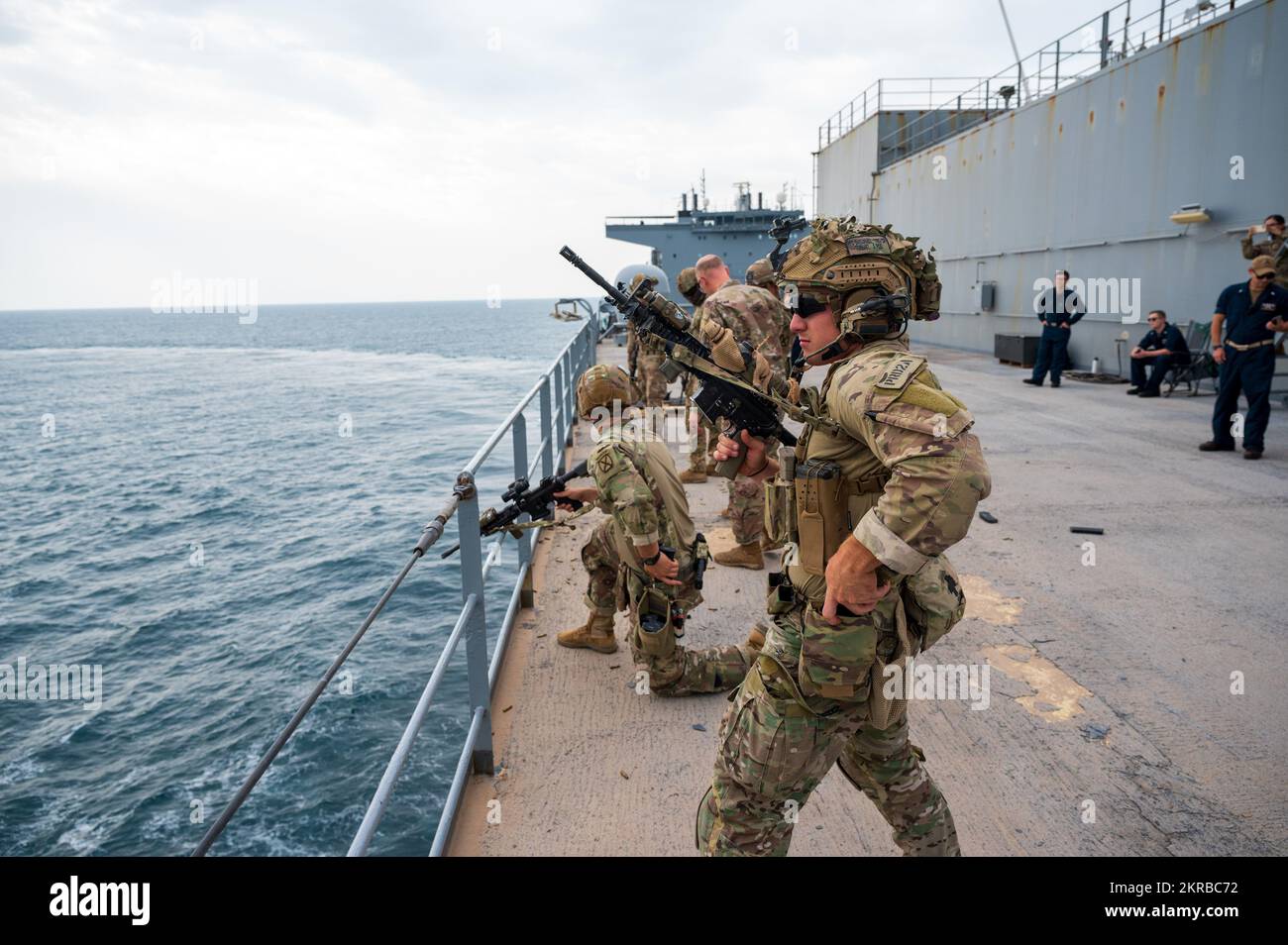 Soldiers from 1st Brigade Combat Team, 10th Mountain Division, Task ...