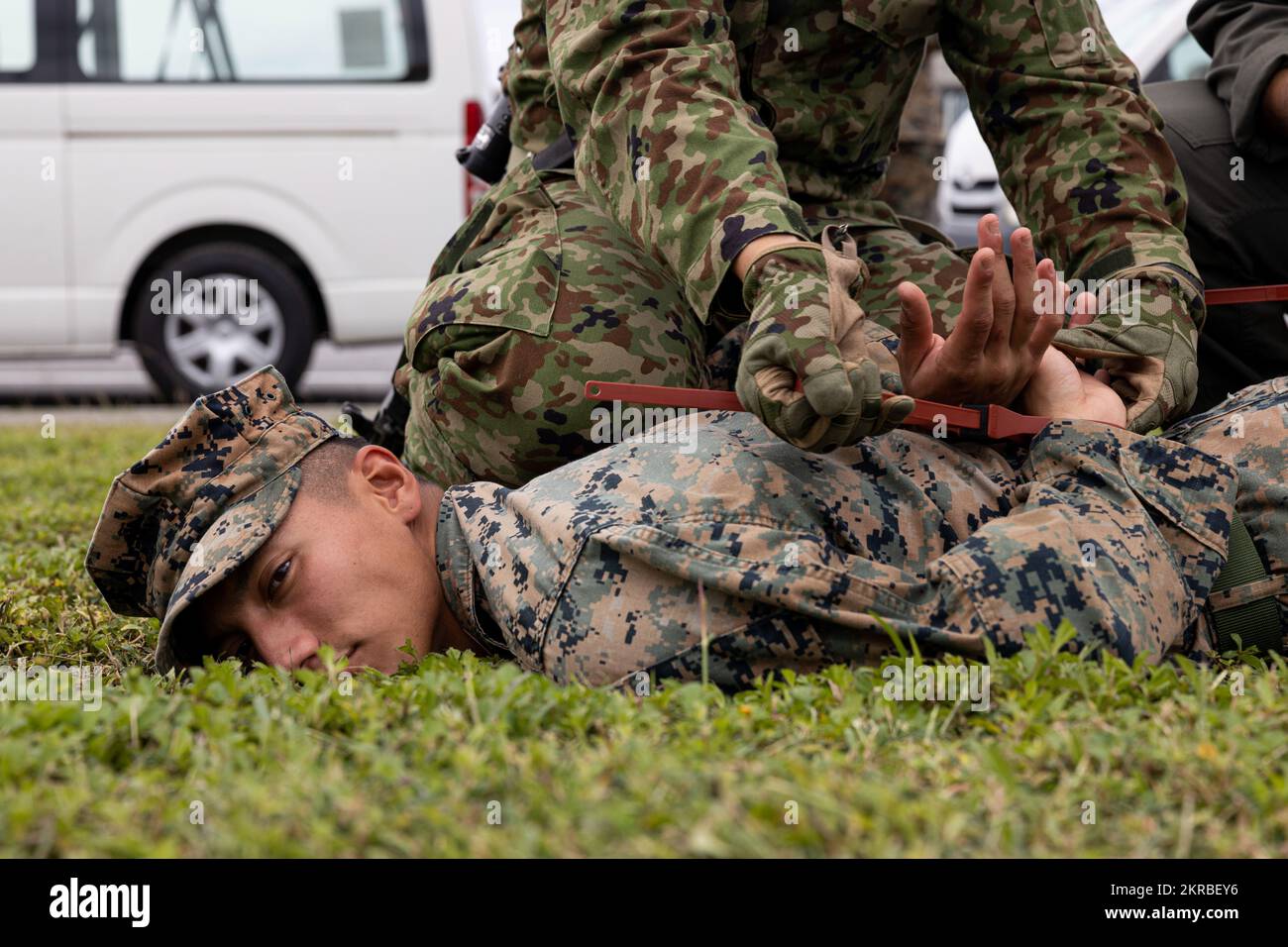 Law enforcement combat training dummy hi-res stock photography and ...
