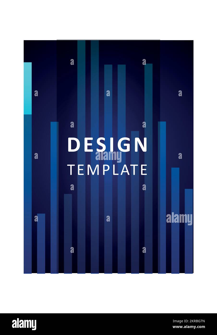 Cover template graphic geometric and glitch elements Stock Vector Image ...