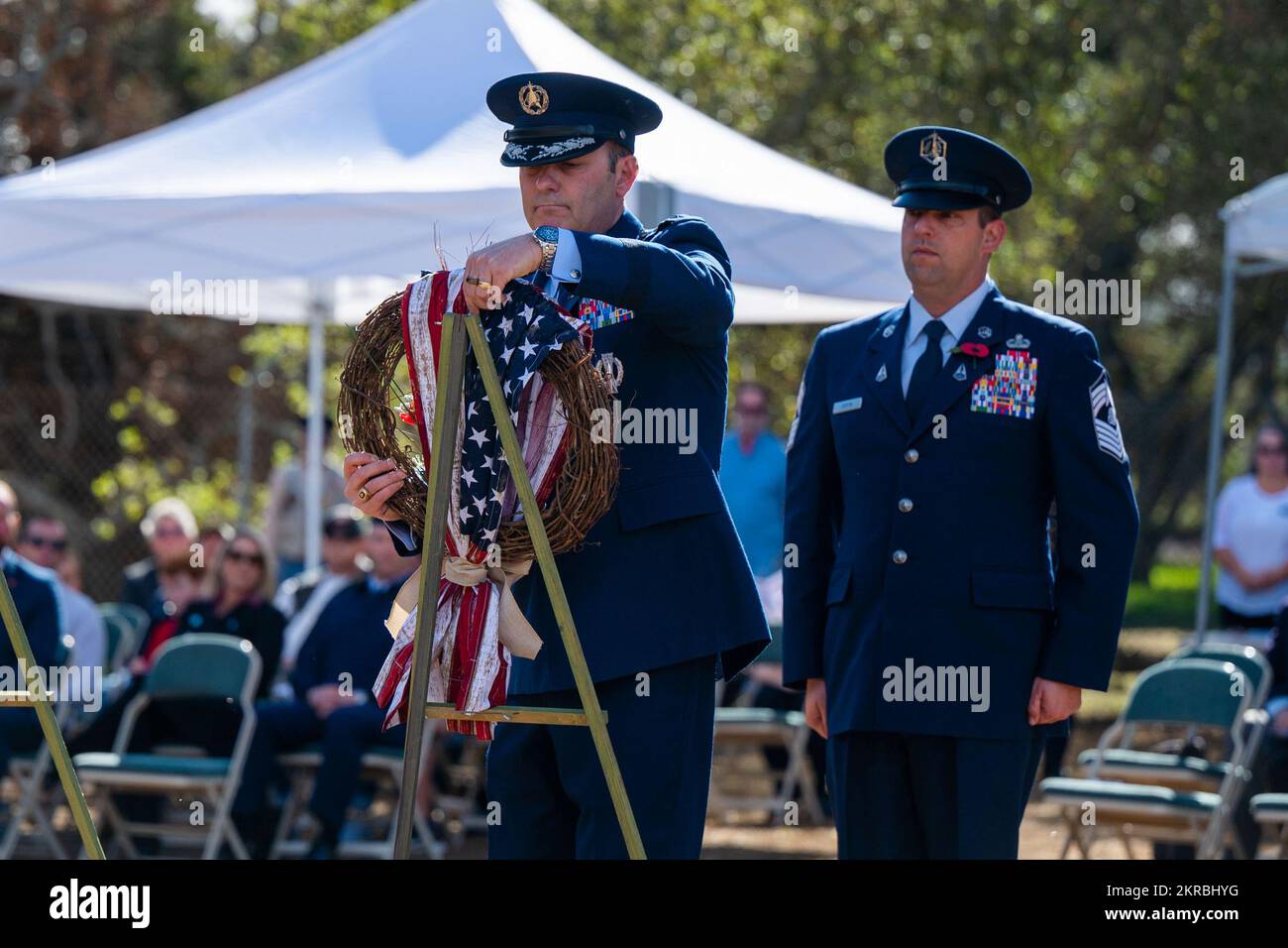 U.S. Space Force Chief Master Sgt. Grange S. Coffin, Combined Force ...