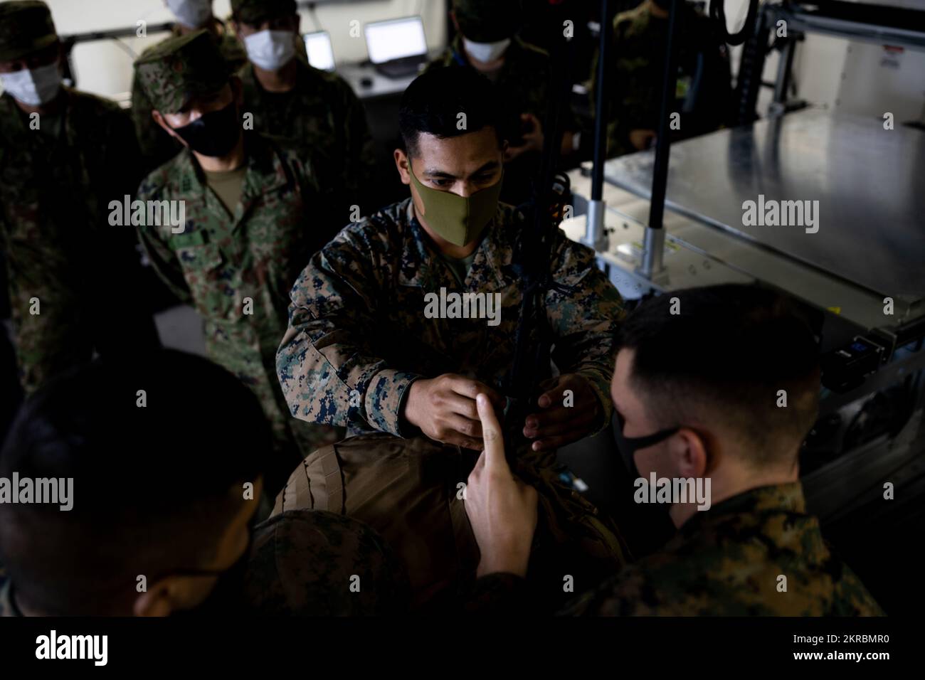 Japan Ground Self-Defense Force members participate in an Expeditionary ...