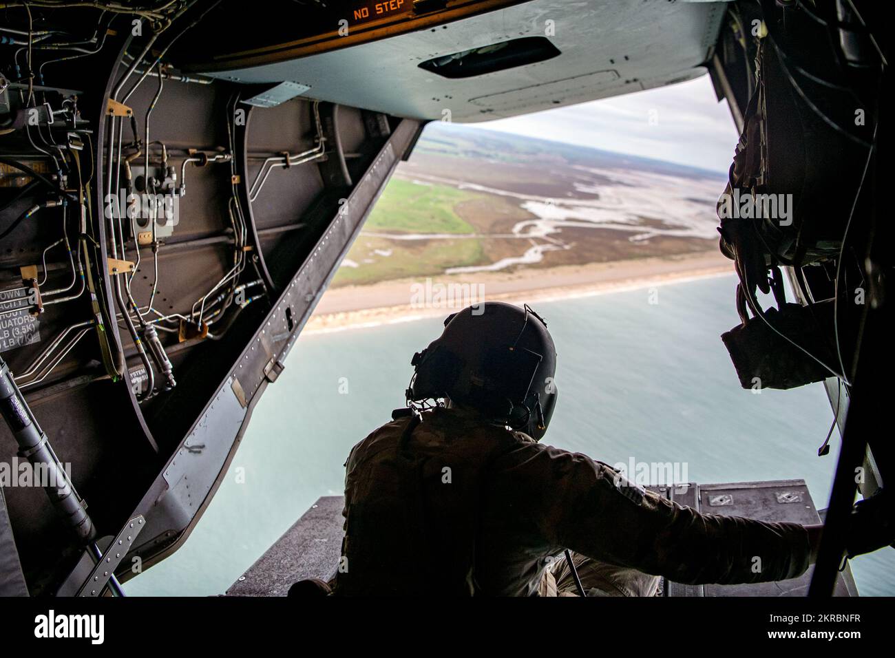 A Special Missions Aviator from the 352d Special Operations Wing sits ...