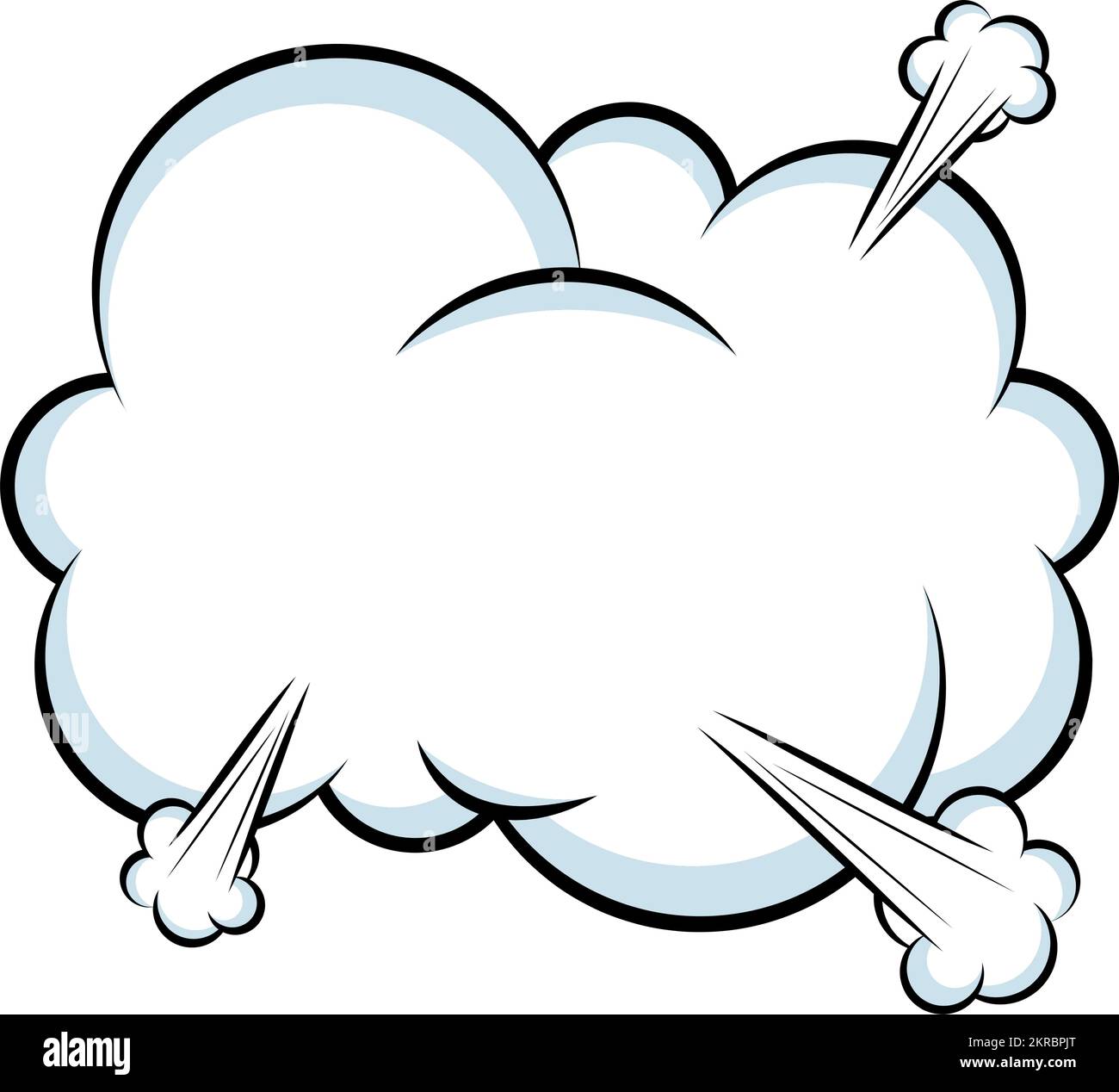 Vector halftone smoke effect Cut Out Stock Images & Pictures - Alamy