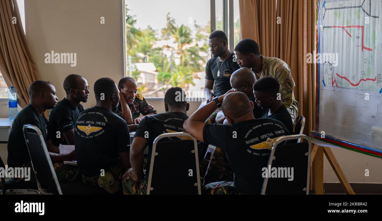 U.S. Army Sgt. Ibrahim Mkusa, a civil reconnaissance non-commissioned ...