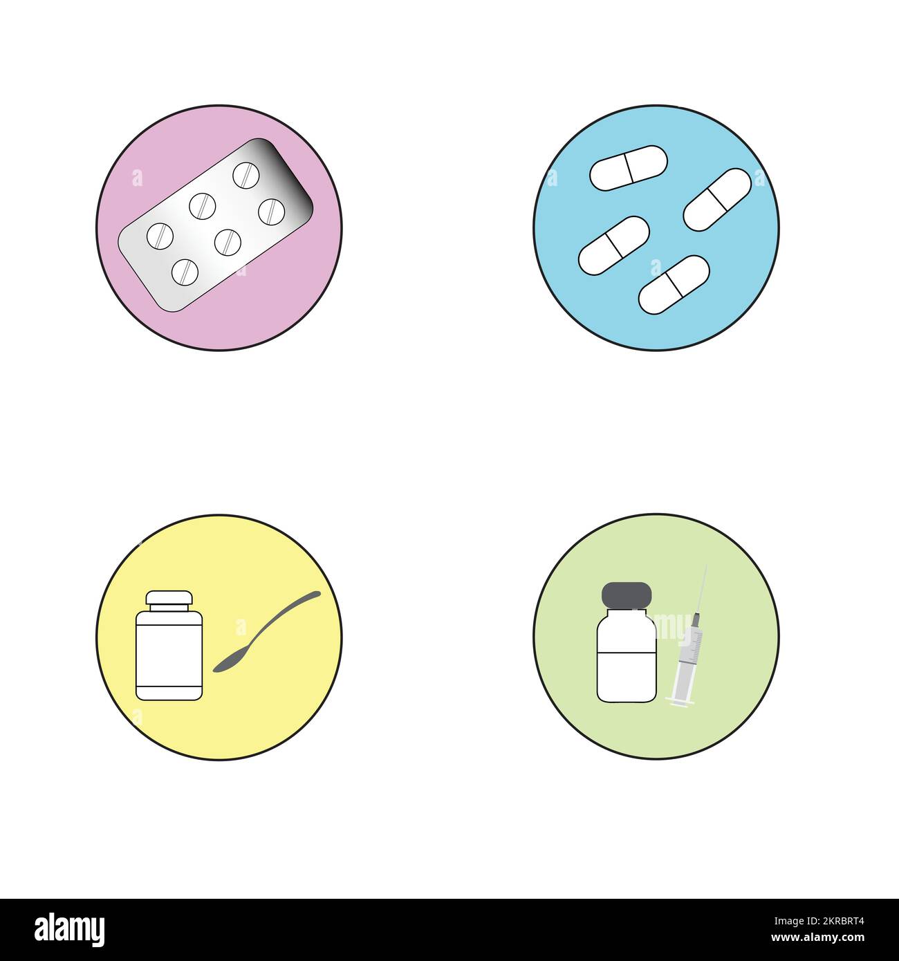 Different types of medicine hi-res stock photography and images - Alamy