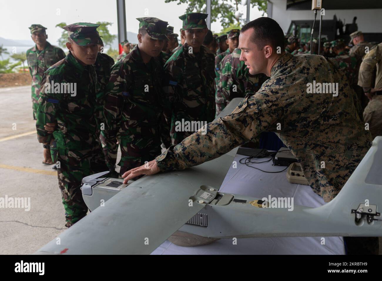 U.S. Marine Corps Cpl. Ryan Kruel, a fire support Marine with Marine ...