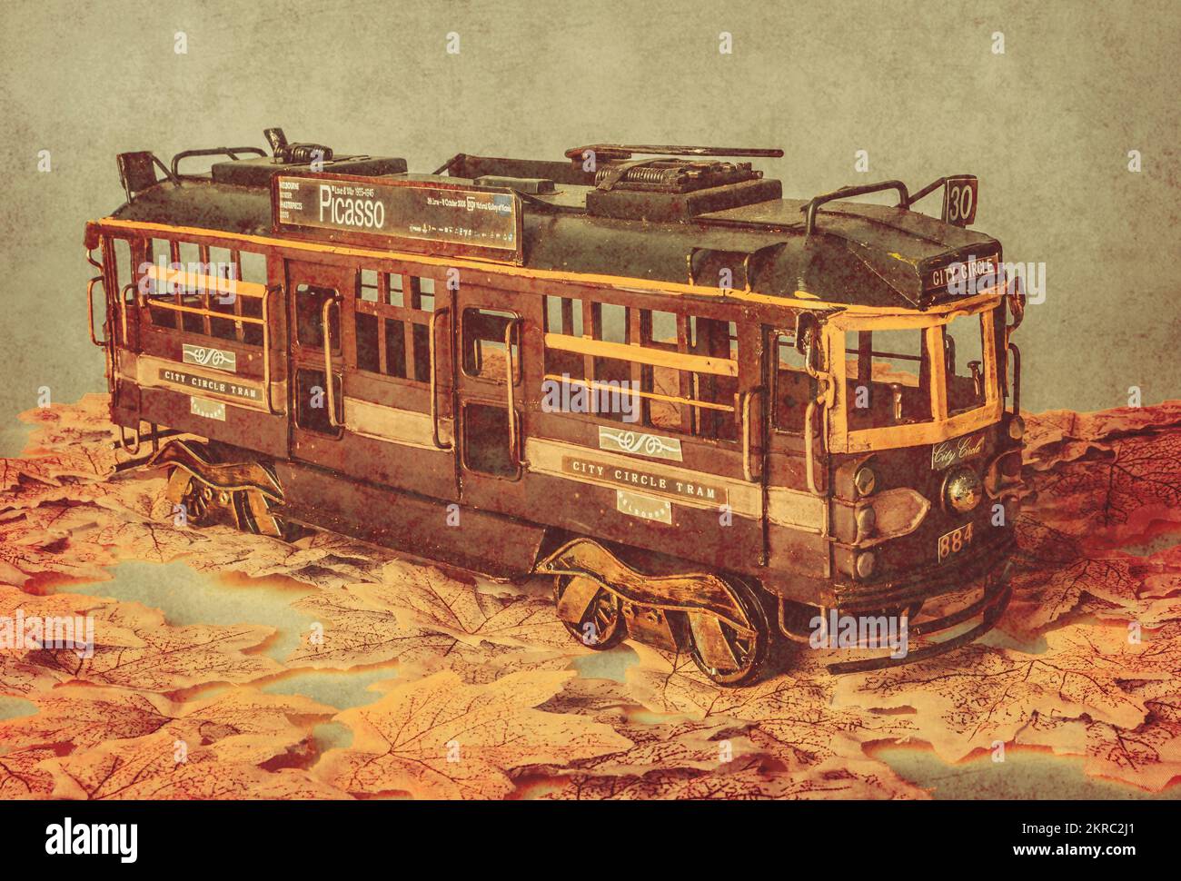 Toy streetcar hi-res stock photography and images - Alamy