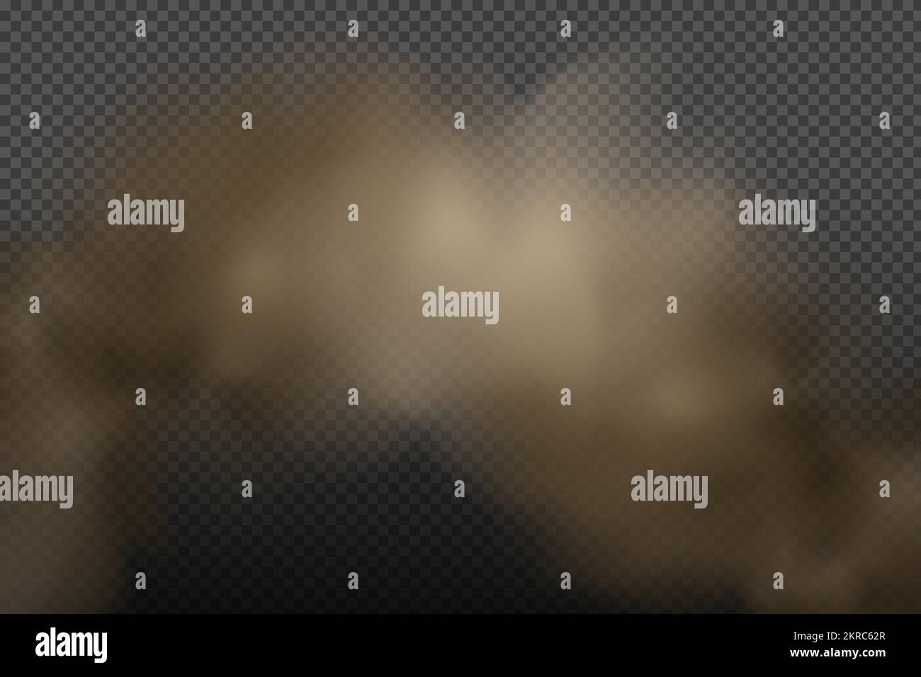 Realistic vector isolated on transparent background.Dust cloud with ...