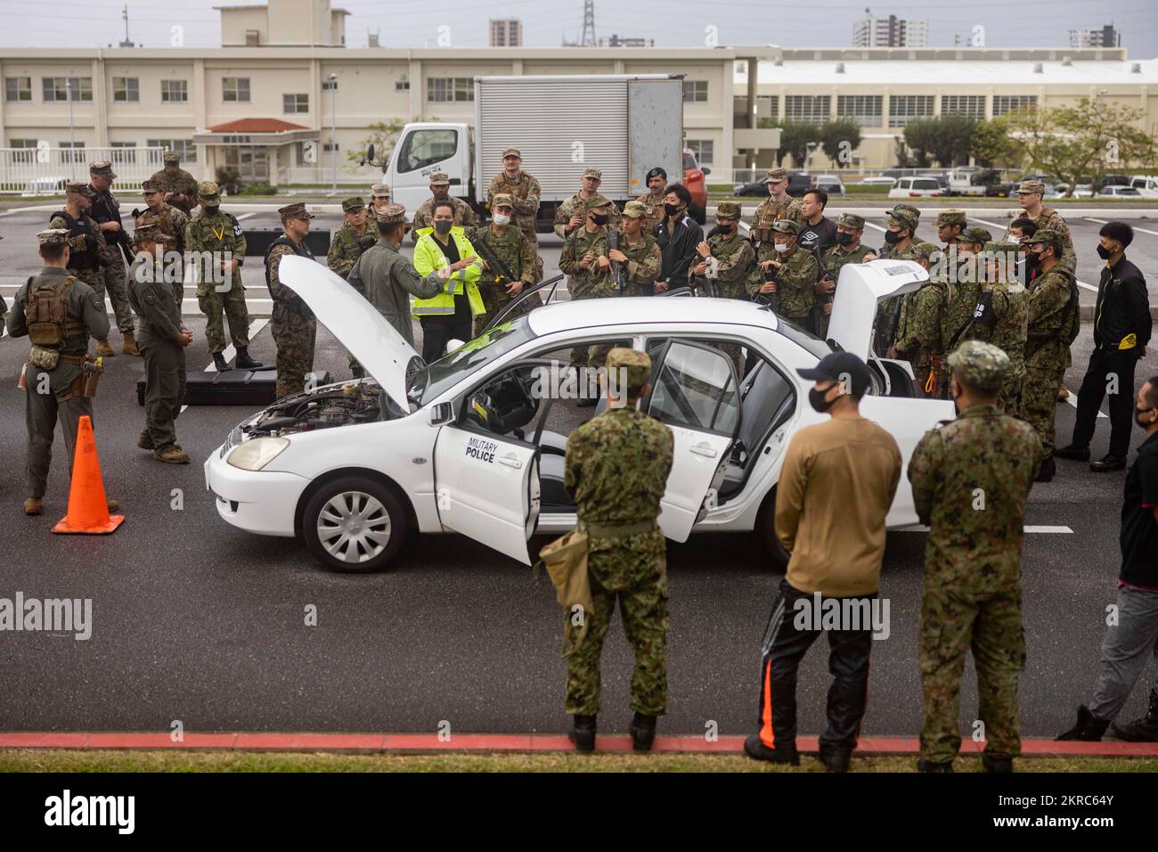 U.S. Marines with Provost Marshal’s Office, Marine Corps Installations ...