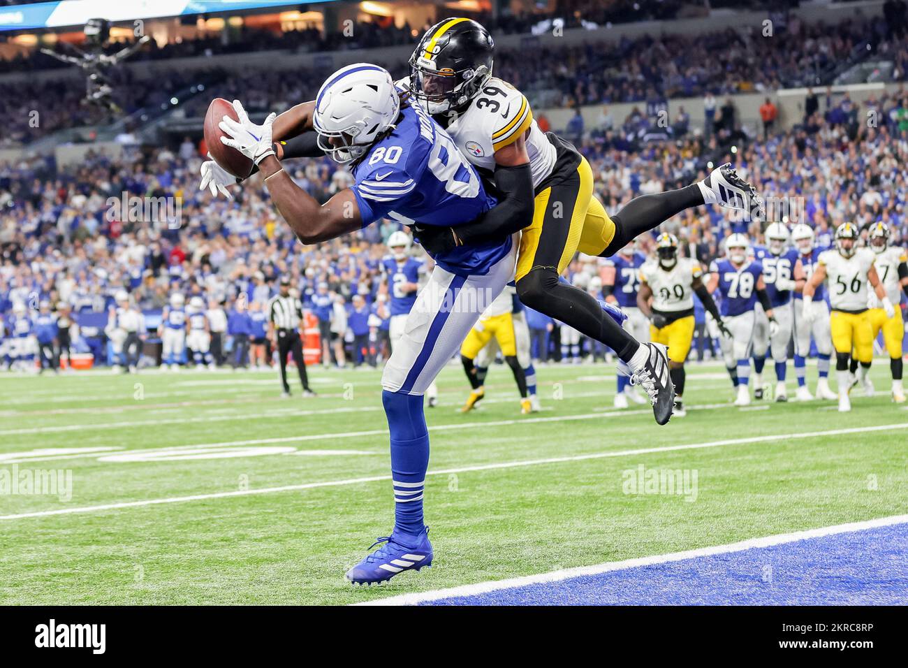Indianapolis, Indiana, USA. 28th Nov, 2022. Pittsburgh Steelers safety ...
