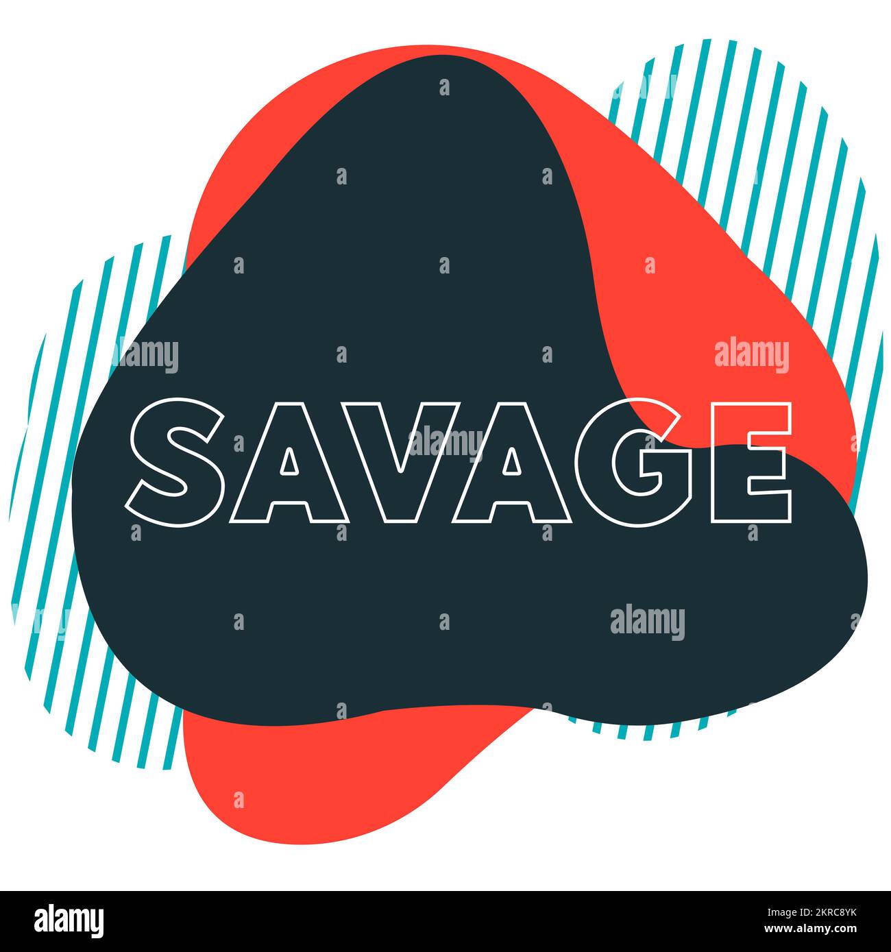 Modern text effect template Cut Out Stock Images & Pictures - Alamy