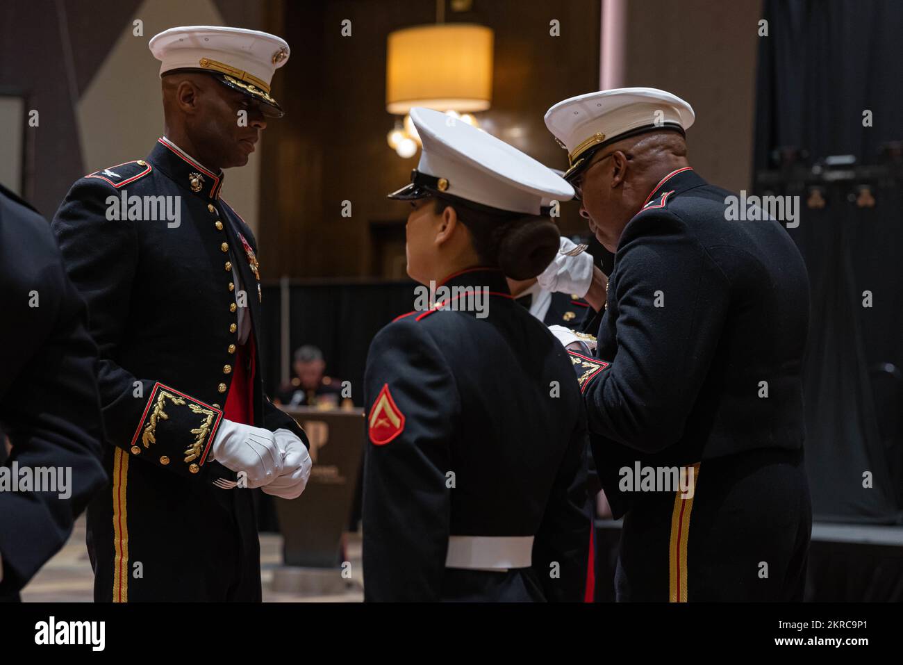 U.S Marine Corps Col. Carlos T. Jackson, commanding officer of Weapons ...