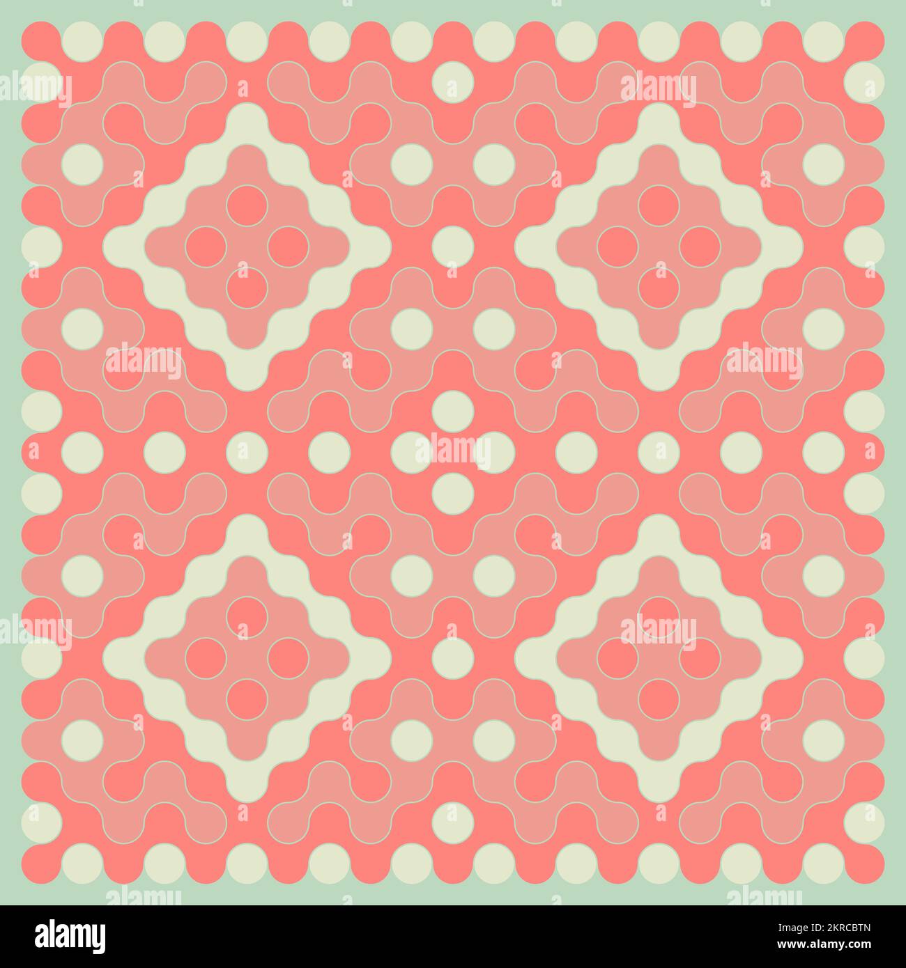 Random color rounded truchet tiling illustration Stock Vector Image ...