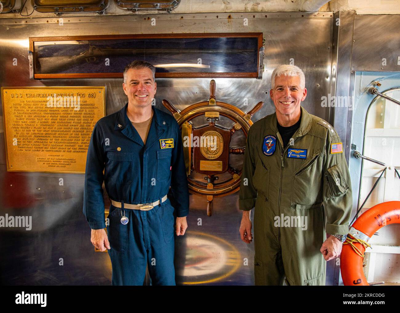 PHILIPPINE SEA (Nov. 13, 2022), Vice Adm. Karl Thomas, commander, U.S ...