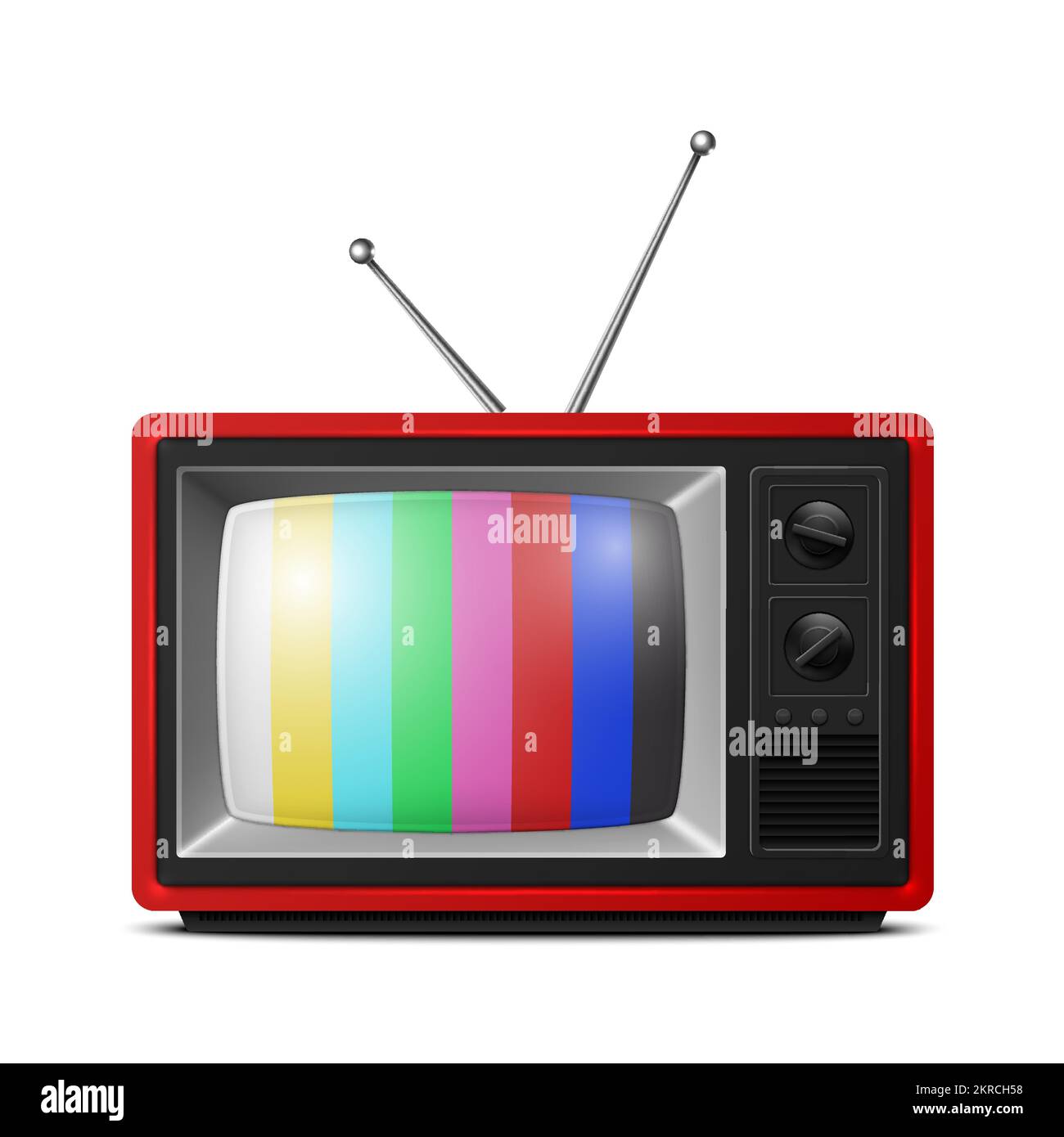 Debate tv screen Stock Vector Images - Alamy