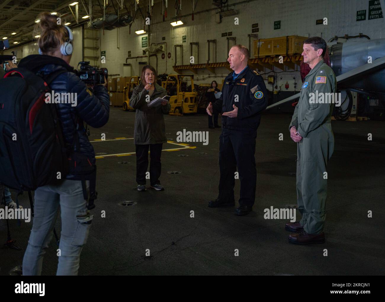 ATLANTIC OCEAN (Nov. 13, 2022) Canadian Rear Adm. David Patchell, vice ...