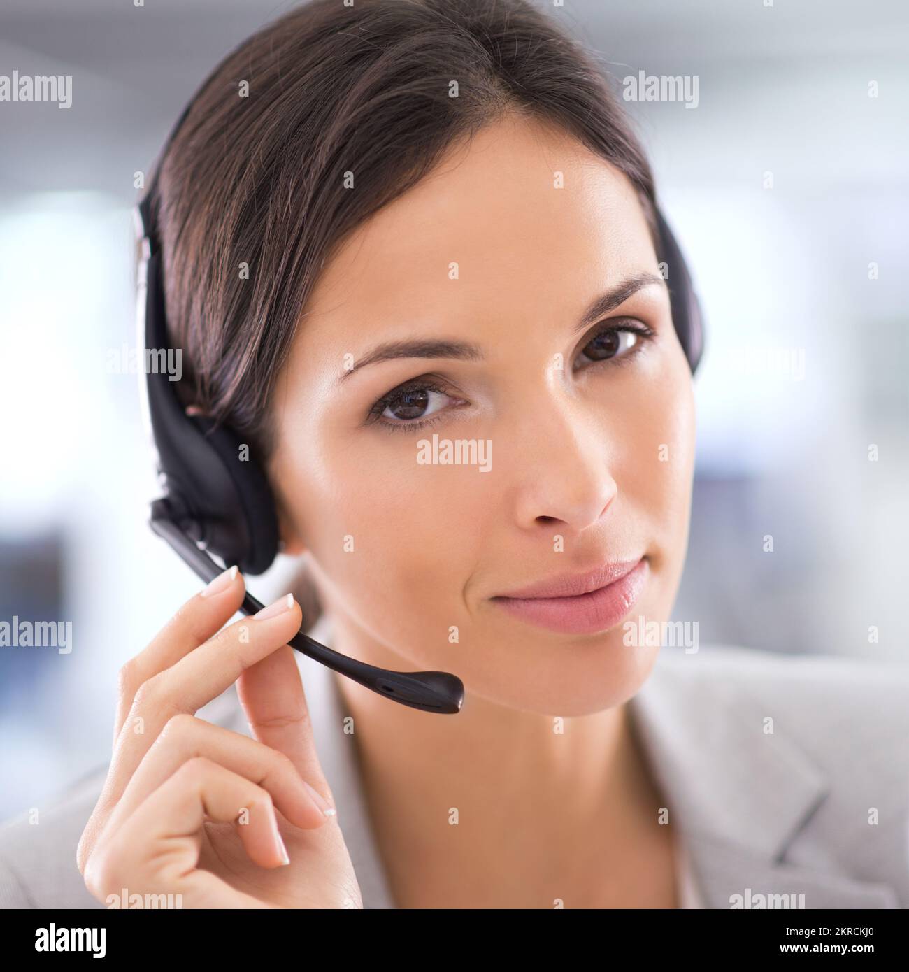 She goes the extra mile for her clients. an attractive customer support ...