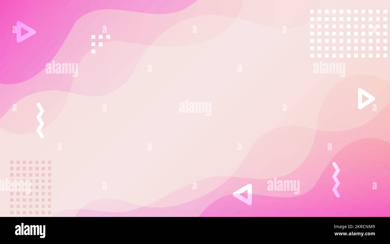 Abstract crema pink liquid banner memphis wallpaper. Bright color fluid ...