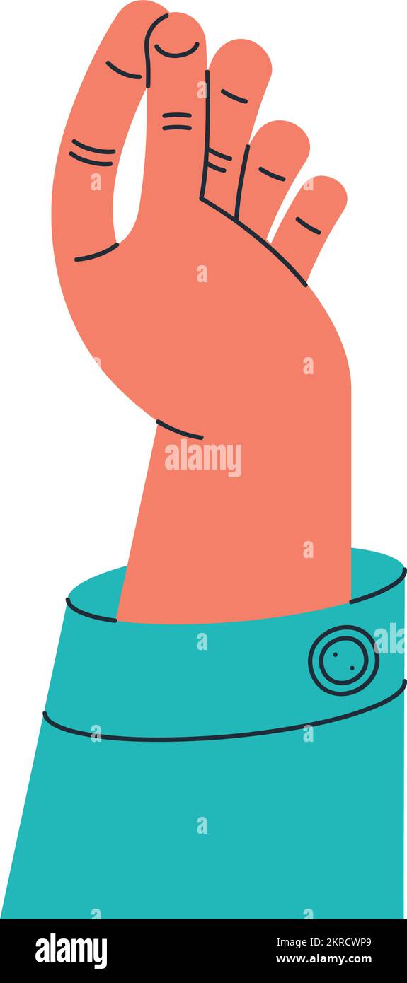 hand human up position icon Stock Vector Image & Art - Alamy