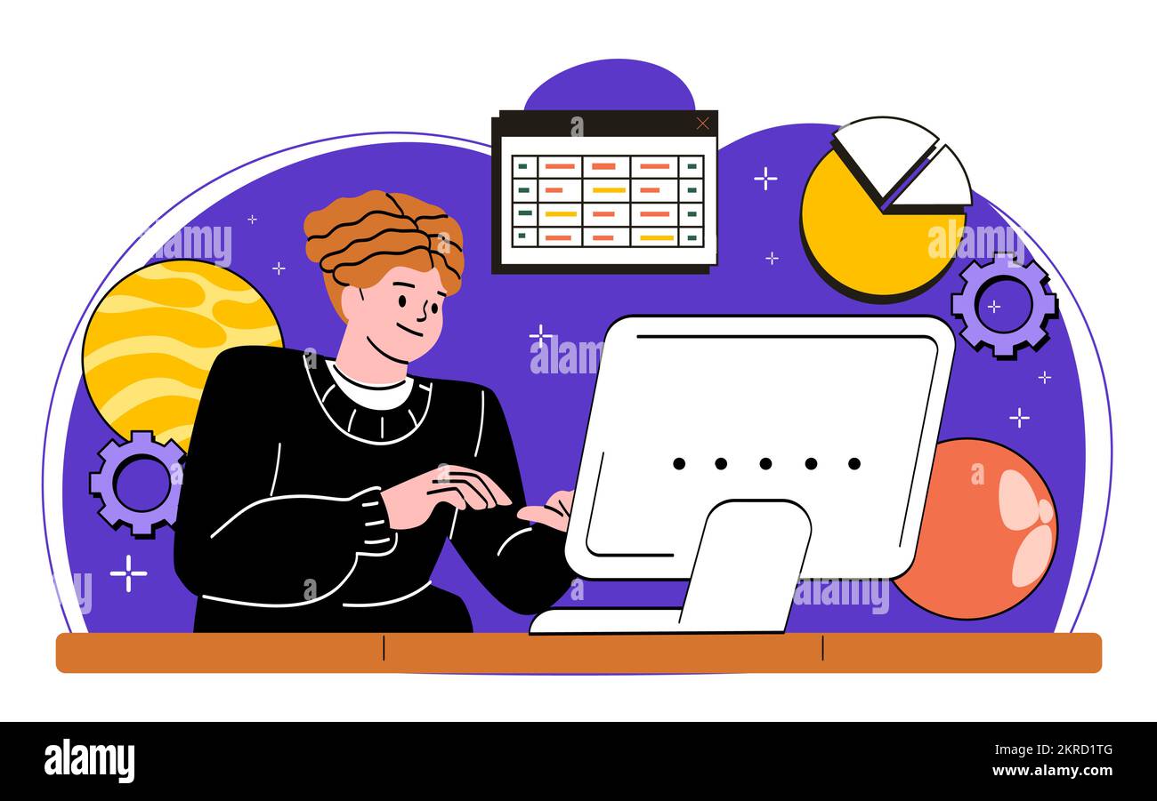 Ambitious character hi-res stock photography and images - Alamy