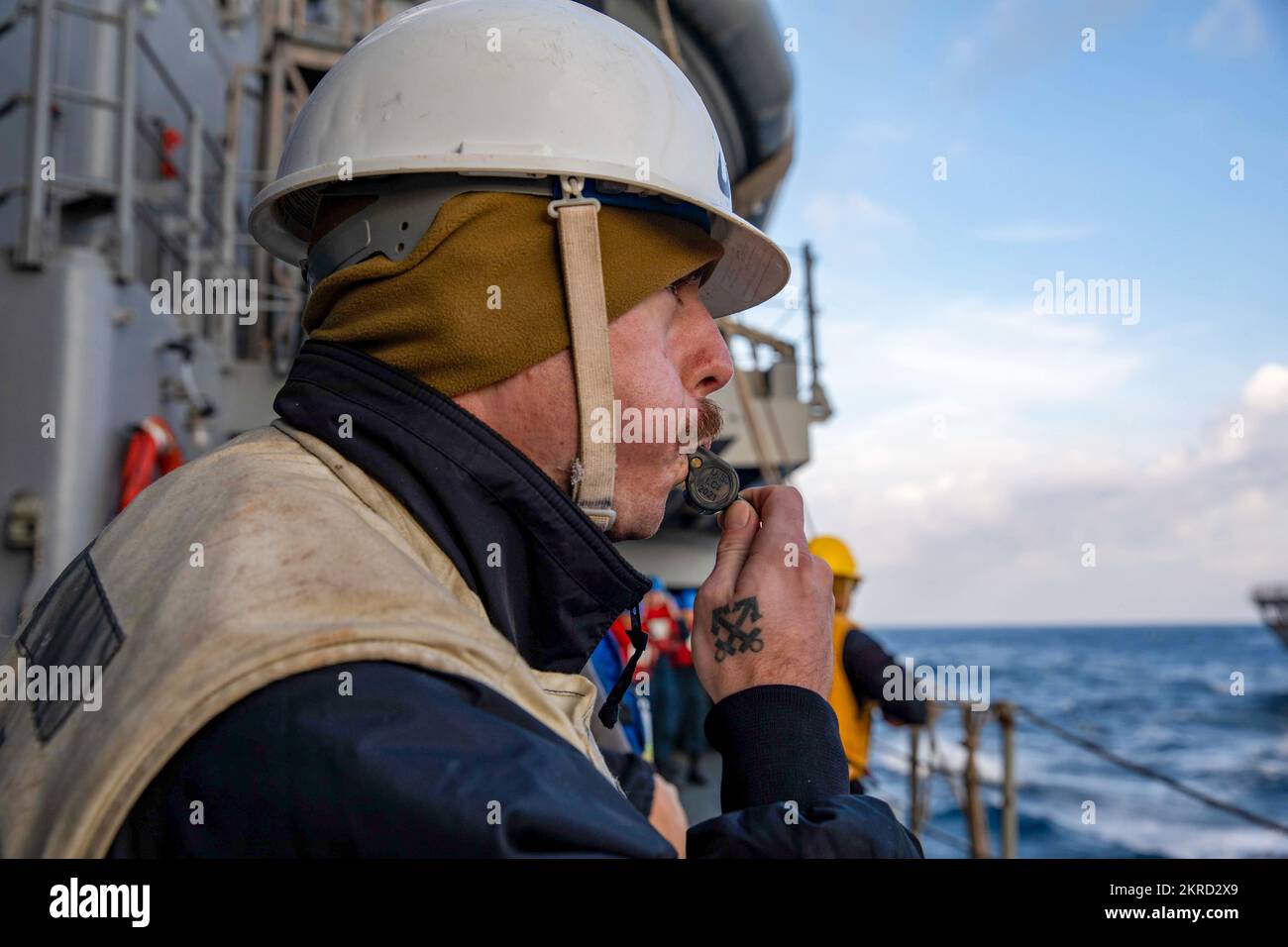221114-N-TC847-1008 ADRIATIC SEA (Nov. 14, 2022) Boatswain’s Mate 1st ...