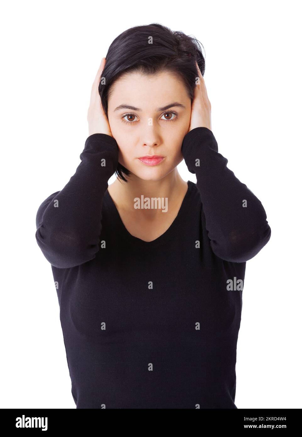 Silent expressions hi-res stock photography and images - Alamy