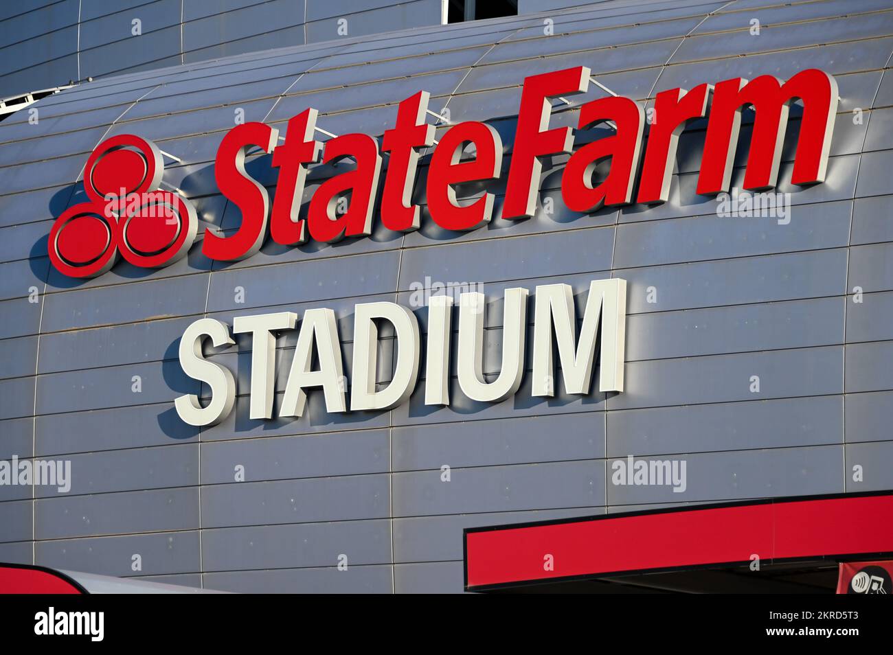 A general overall view of State Farm Stadium, Tuesday, Sep. 27, 2022 ...
