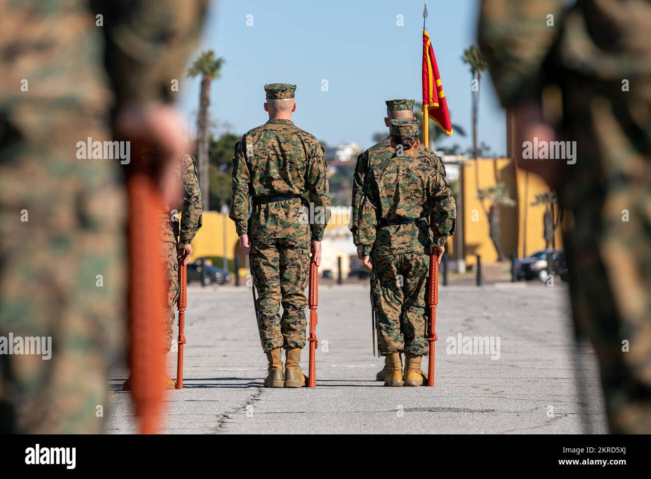 U.S. Marines with Drill Instructor School, Recruit Training Regiment ...