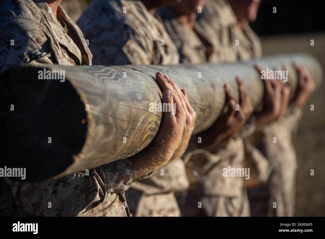 U.S. Marine Corps recruits with Fox Company, 2nd Recruit Training ...