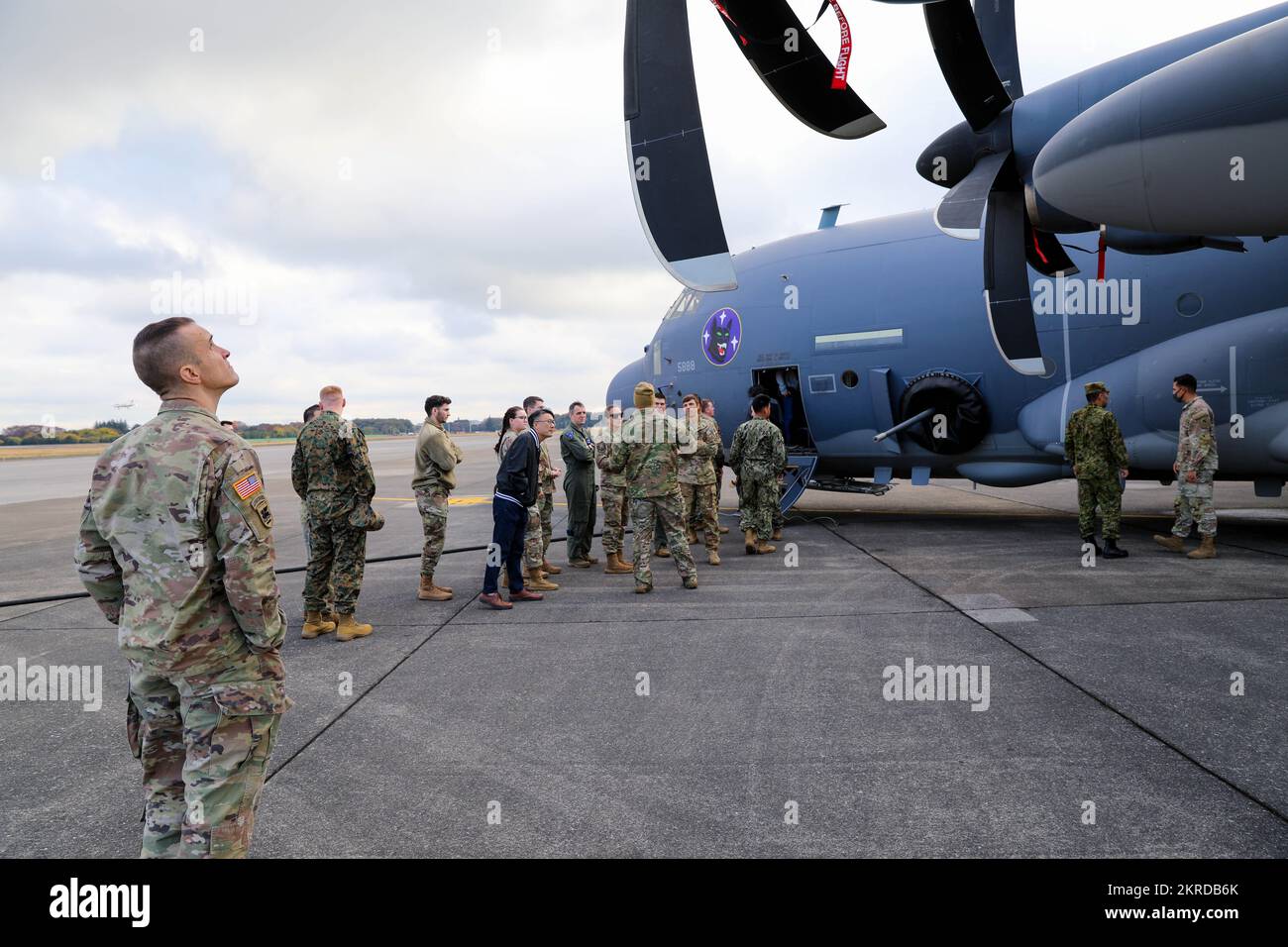 U.S. Joint Military Forces and the Japanese Self Defense Forces explore ...