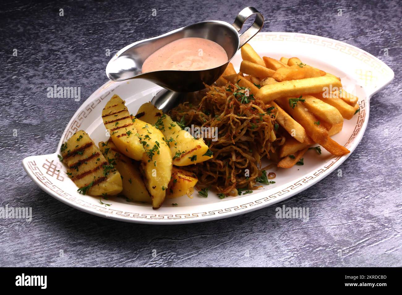 Mongolian meat bbq hi-res stock photography and images - Alamy