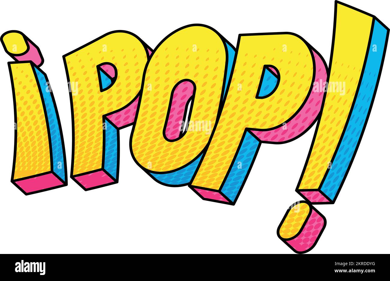 pop word lettering comic style Stock Vector Image & Art - Alamy