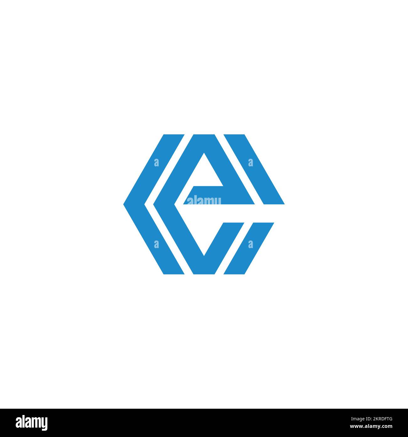 E hexagon hi-res stock photography and images - Alamy